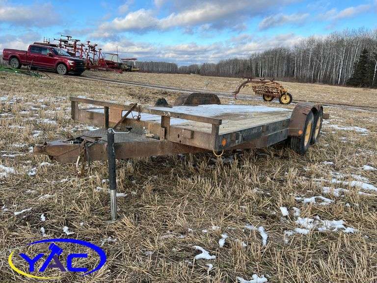1992 18' SWS TRANSPORT TRAILER - YAC Auctions