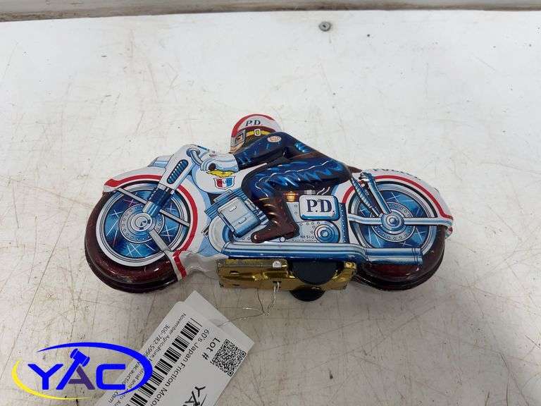 60's Japan Friction Motorcycle - YAC Auctions