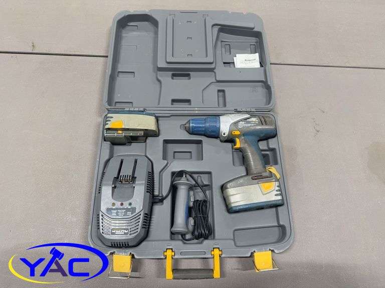 Mastercraft Maximum Drill W/ 2 Batteries - YAC Auctions
