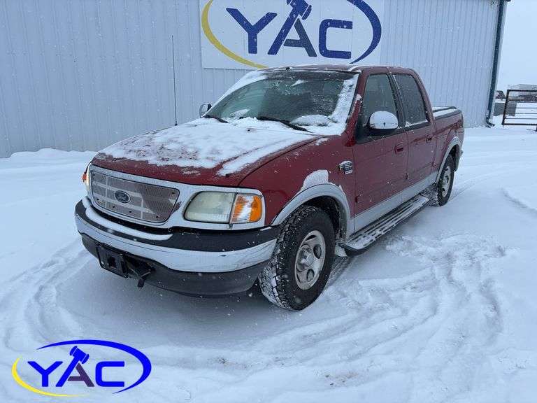 2002 FORD F150 SUPERCREW 2WD - YAC Auctions