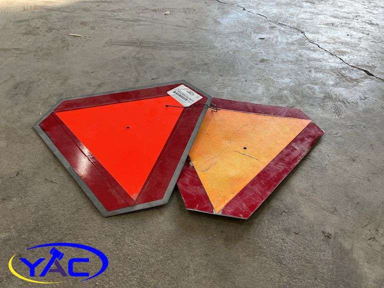 2 - Slow Moving Signs - YAC Auctions
