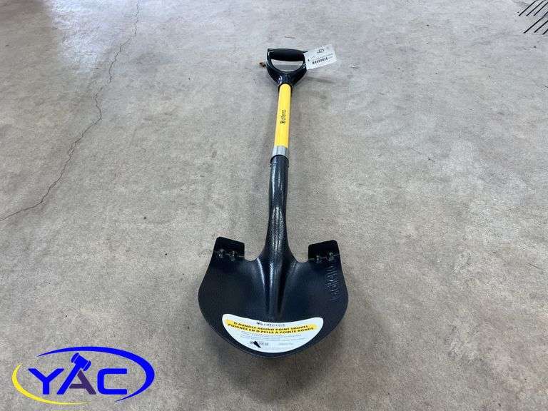 Small D-Handle Round Point Shovel - YAC Auctions