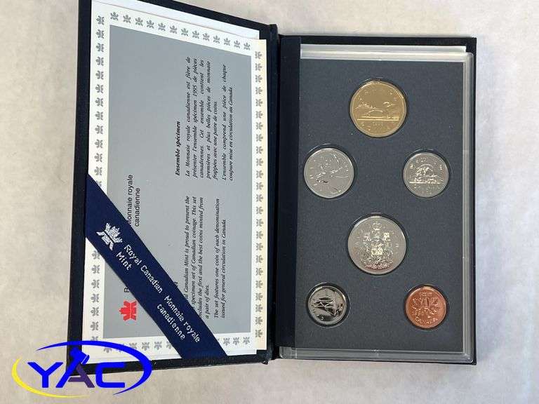 1995 Canada Specimen Coin Set - YAC Auctions