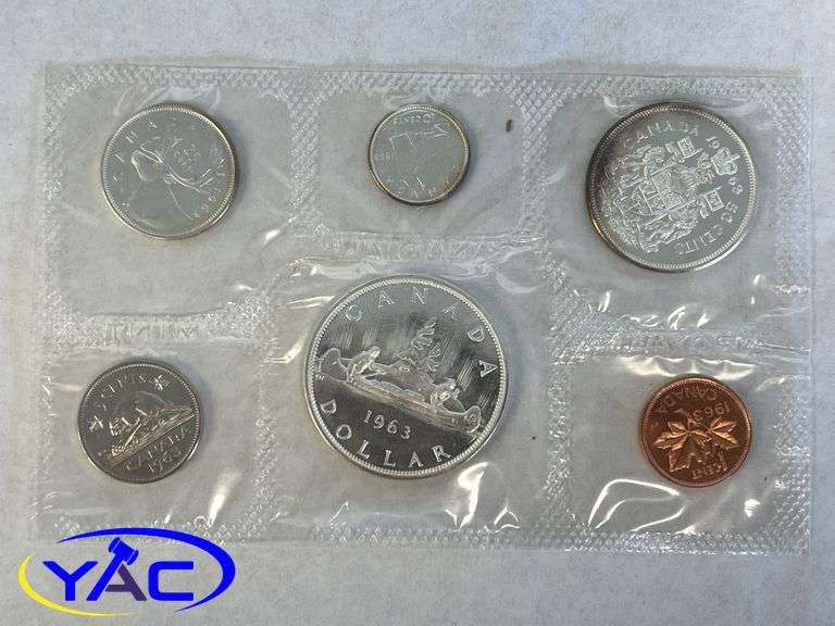 1963 Canada Coin Set - YAC Auctions
