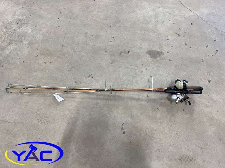 Bundle Of Fine Fishing Rods Rods & Reels - YAC Auctions