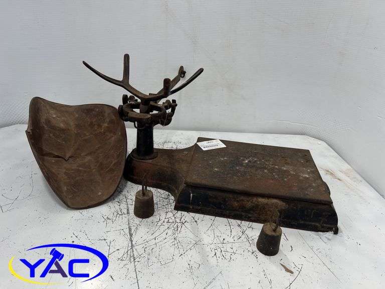 Antique Beam Scale - YAC Auctions