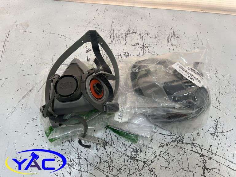 2- Face Piece Respirator 6000 Series - YAC Auctions