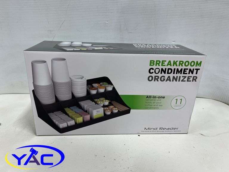 Break Room Condiment Organizer - YAC Auctions