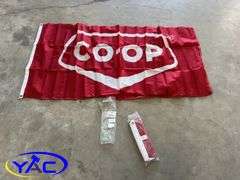 72" x 36" CO-OP Flags - YAC Auctions
