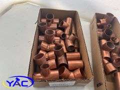 3- Boxes Of Copper Fittings - YAC Auctions