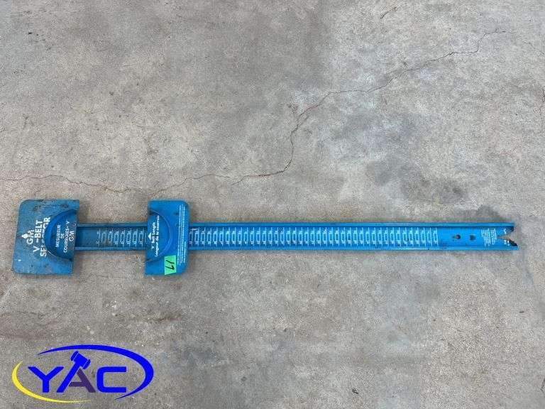V Belt Measuring Tool - YAC Auctions