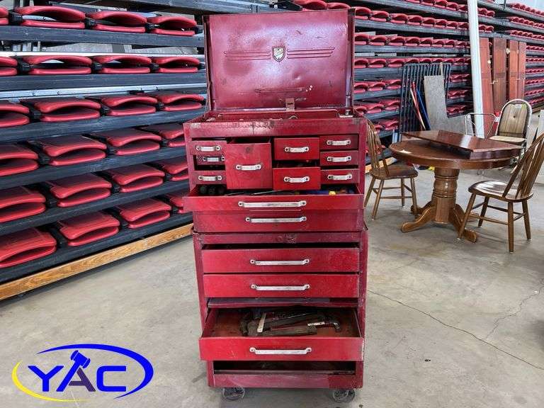 Tool Box W/ Chest - YAC Auctions