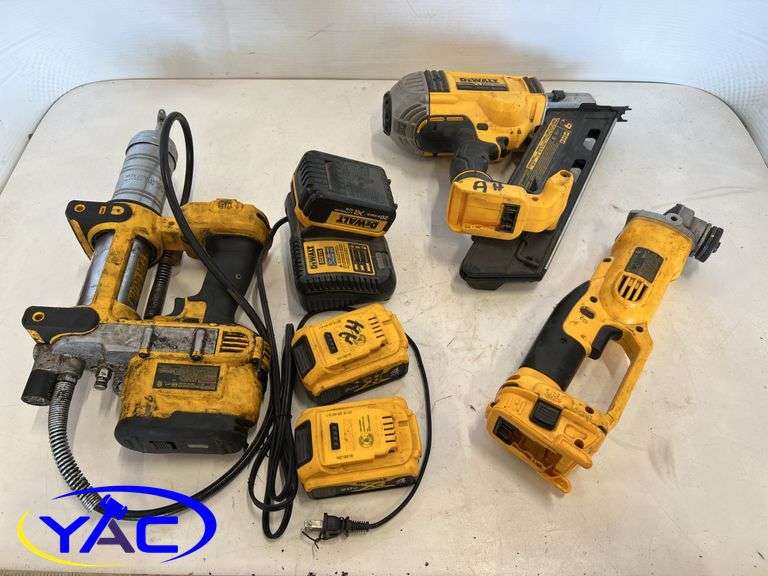 Assortment of DeWalt Power Tools - YAC Auctions
