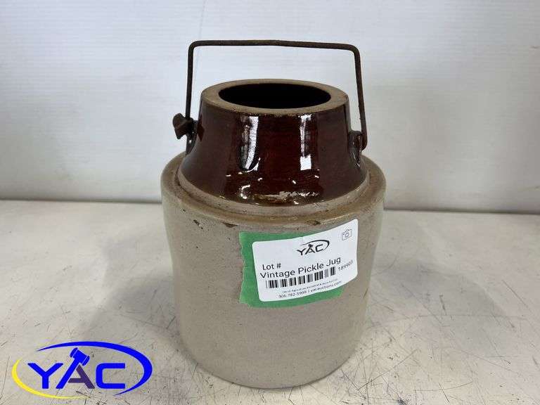 Vintage Pickle Jug - YAC Auctions