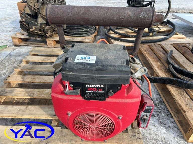 20HP Honda Auger Engine - YAC Auctions