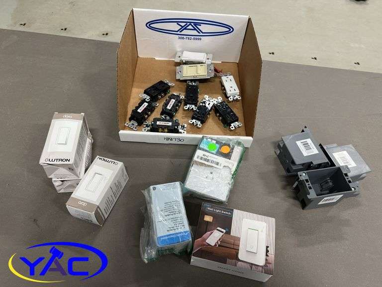 Box of Electrical - YAC Auctions