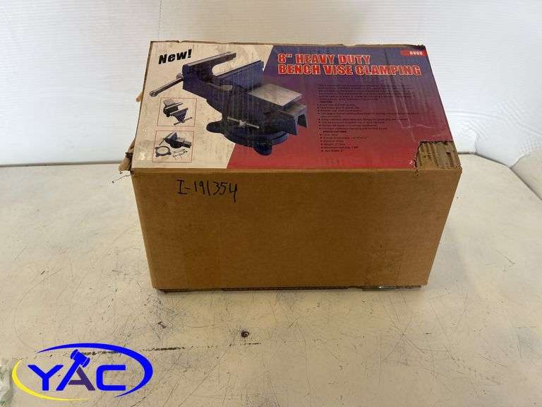 8” Bench Vice Damaged - YAC Auctions