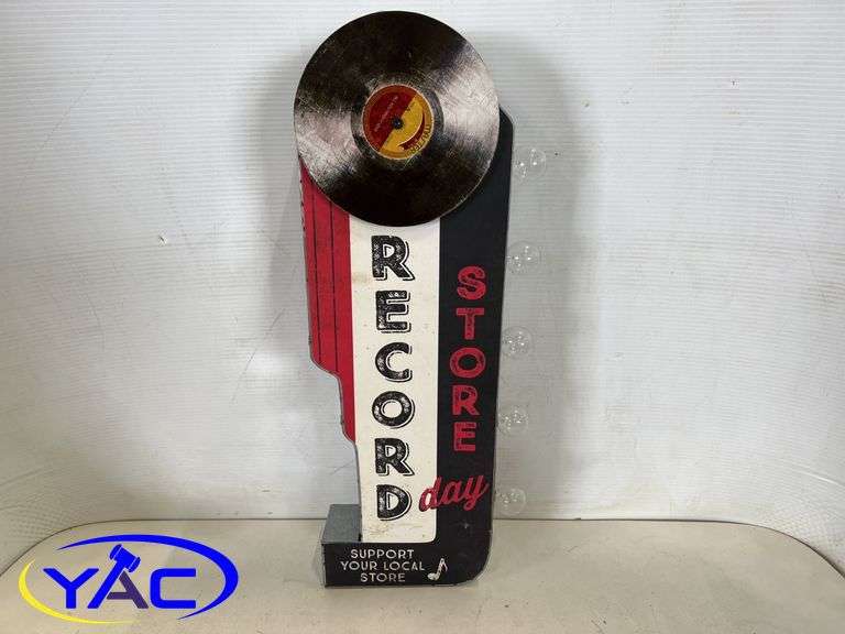 Store Record Sign - YAC Auctions