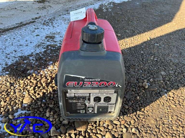 Honda EU 2200I Generator - YAC Auctions