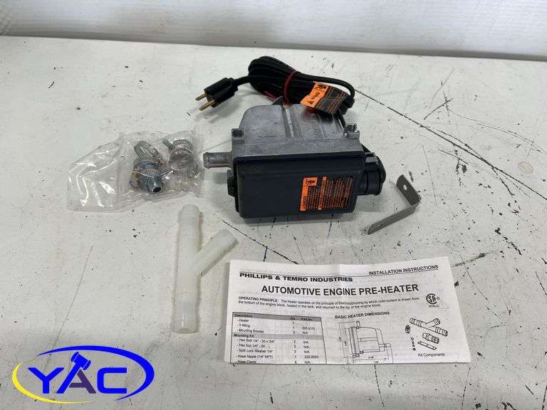 Circulating Block Heater - YAC Auctions