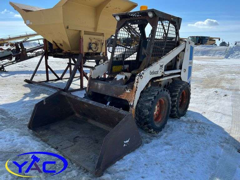 BOBCAT 743 SKID STEER - YAC Auctions
