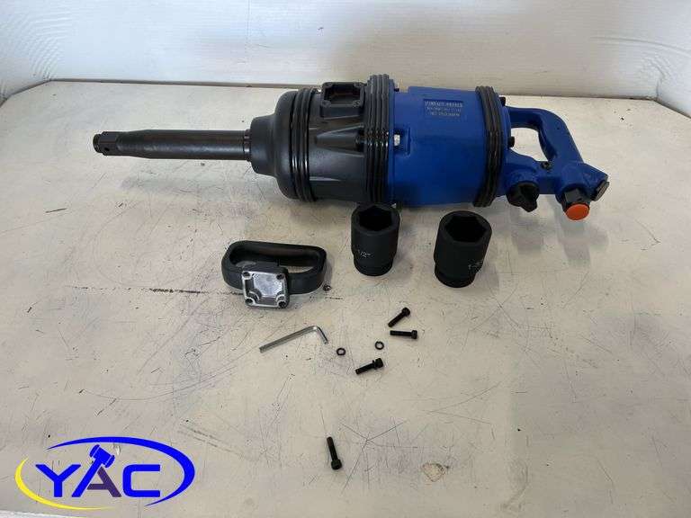 1” Long Shaft Air Impact Gun - YAC Auctions