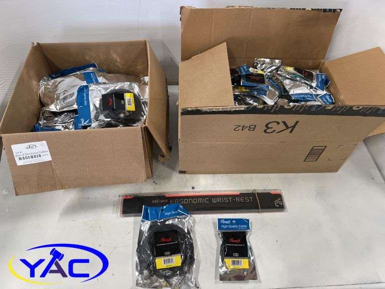 2 Box’s of Electronic Cables - YAC Auctions