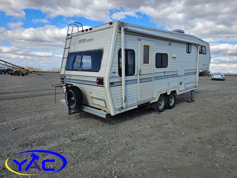 1992 KUSTOM KOACH FIFTH WHEEL CAMPER - YAC Auctions