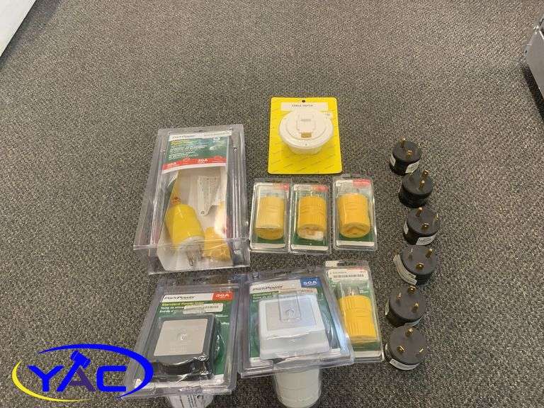 1-General Pigtail Adapter / 2 - Standard Power Inlets / 4-General Four ...