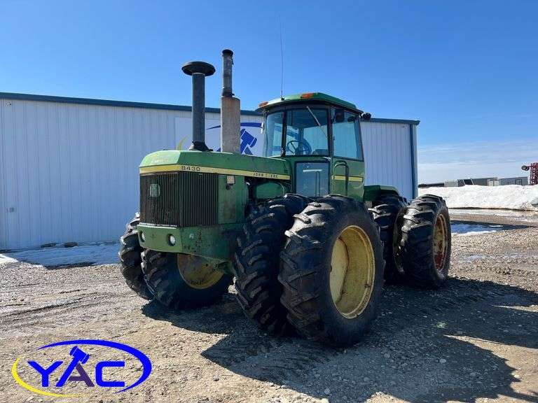 1977 8430 JOHN DEERE 4WD TRACTOR - YAC Auctions
