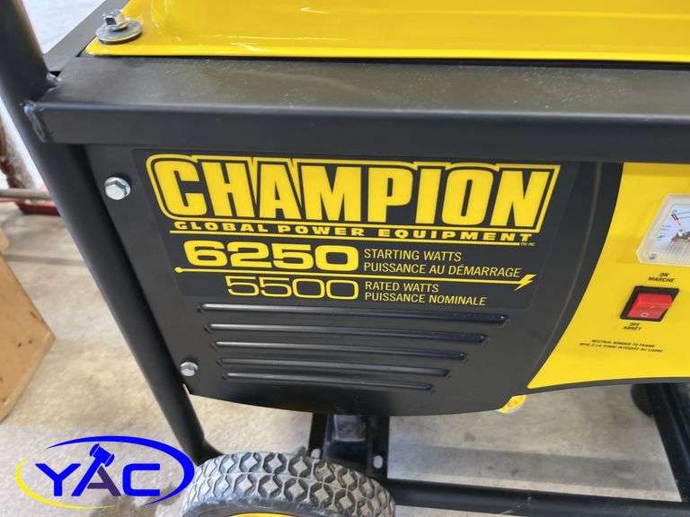 Champion (House Back Up ) Model #-100106 - YAC Auctions