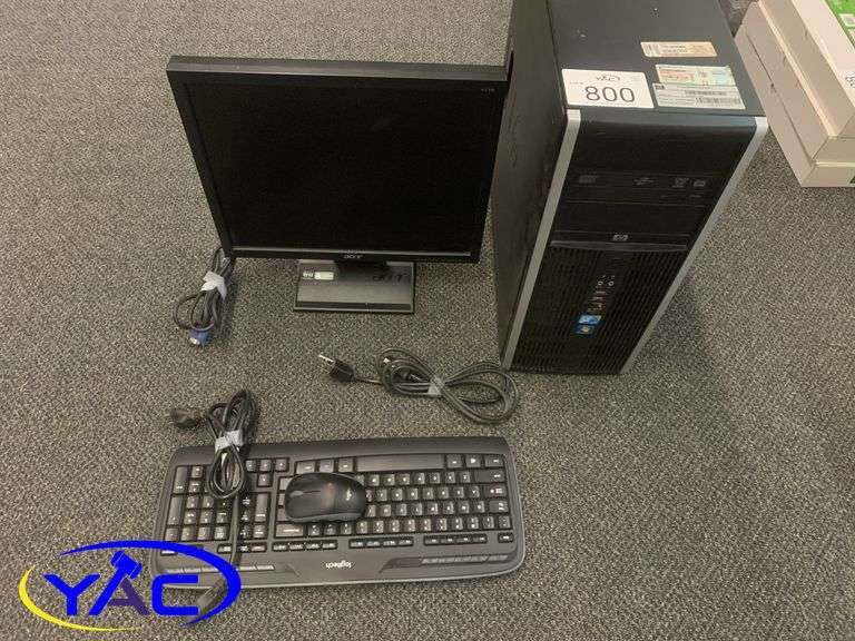 Computer with Mouse, Keyboard and Monitor - YAC Auctions