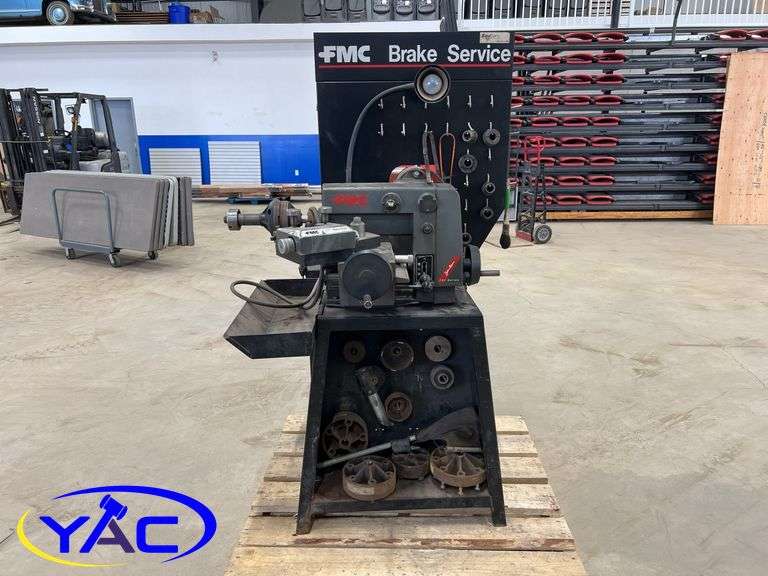 FMC Brake Drum & Disc Brake Lathe - YAC Auctions