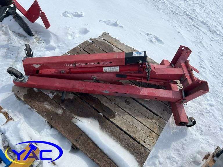 Foldable Engine Crane - YAC Auctions