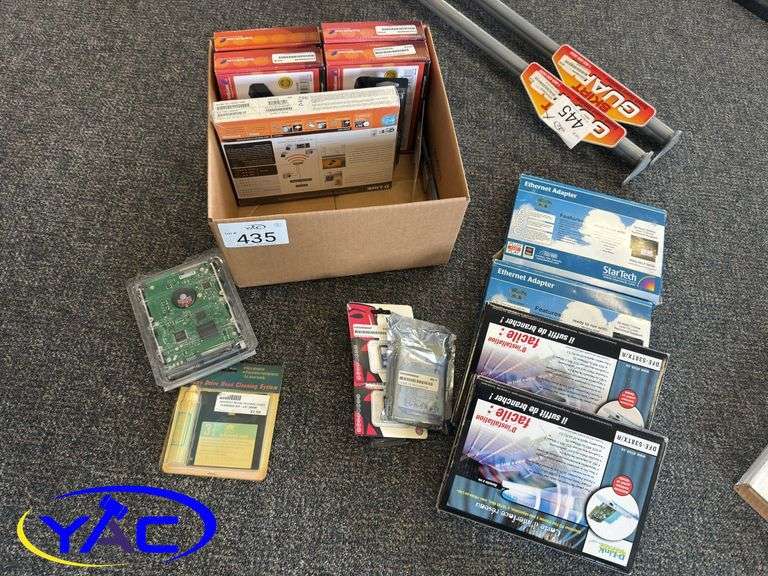 Box of Electrical Misc - YAC Auctions