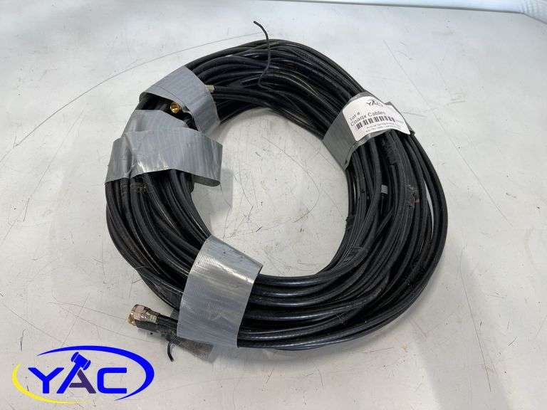 Coax Cables - YAC Auctions