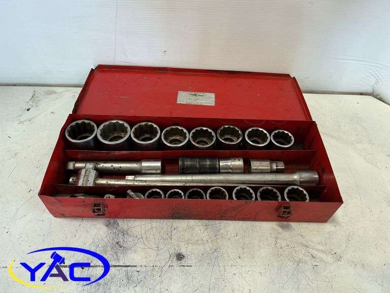 3/4" Socket Set - YAC Auctions