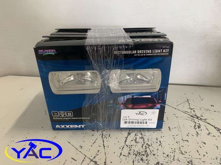 2pk Driving Light Kit - YAC Auctions