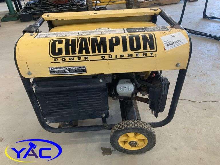 Champion Generator - YAC Auctions