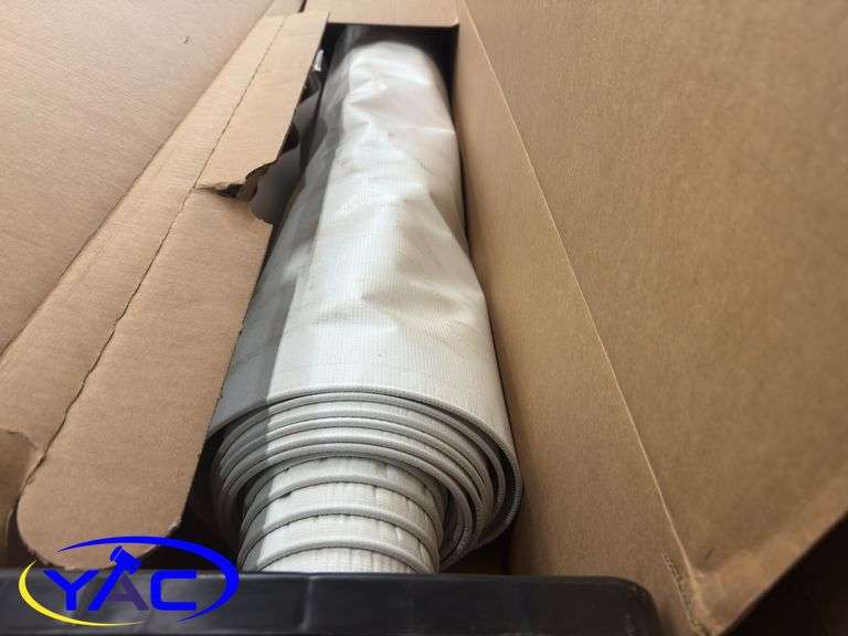 28’ White Slide Topper Fabric - YAC Auctions