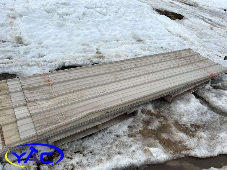 Misc. Sheets Of Tin - Assorted Lengths - YAC Auctions