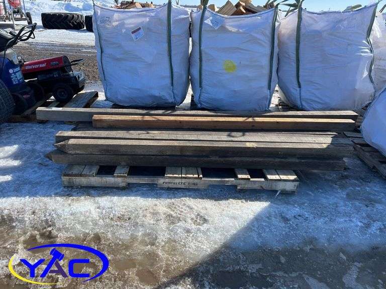 16 - 4x4 Treated Posts - YAC Auctions