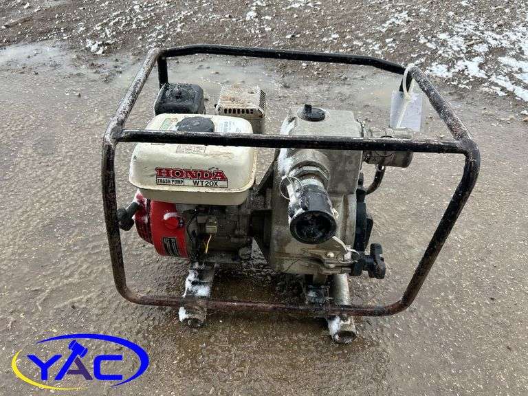 Honda Trash Pump WT20X - YAC Auctions