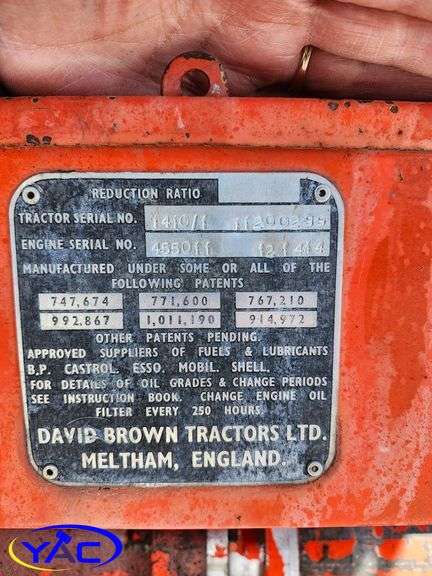 CASE 1410 2WD TRACTOR - YAC Auctions