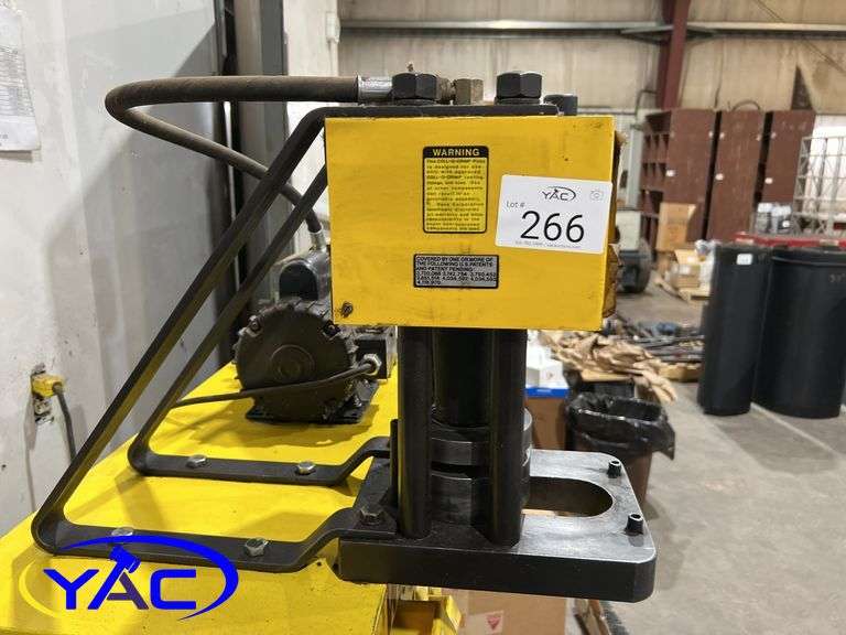 Coll-O-Crimp T-400 & Cabinet Of Fittings - YAC Auctions