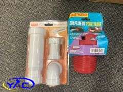 Box of Hose/Sewer Couplings - YAC Auctions