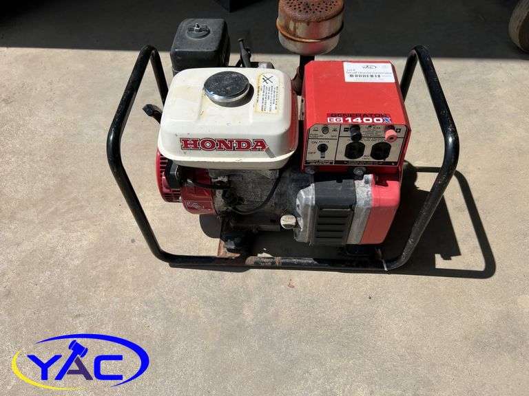 Small Honda Generator - YAC Auctions