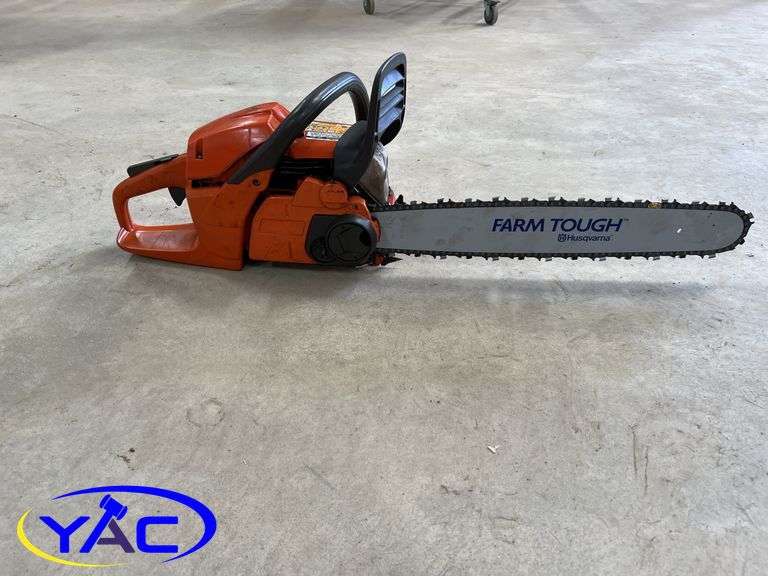 Husqvarna 455 Chainsaw & Case - YAC Auctions