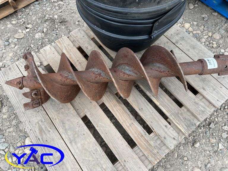 48" x 10 1/2" Heavy Duty Post Hole Auger - YAC Auctions