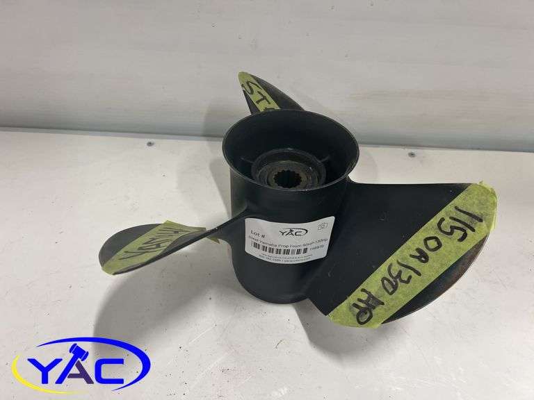 Steel Yamaha Prop From 90HP-130Hp - YAC Auctions